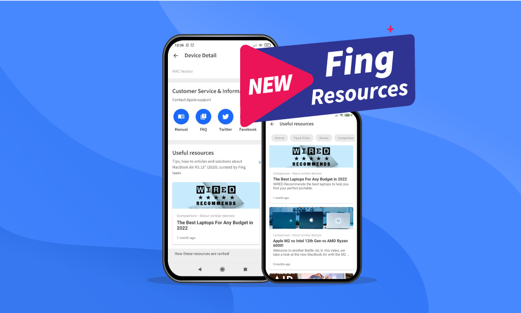 Introducing Useful Resources for Devices - Fing